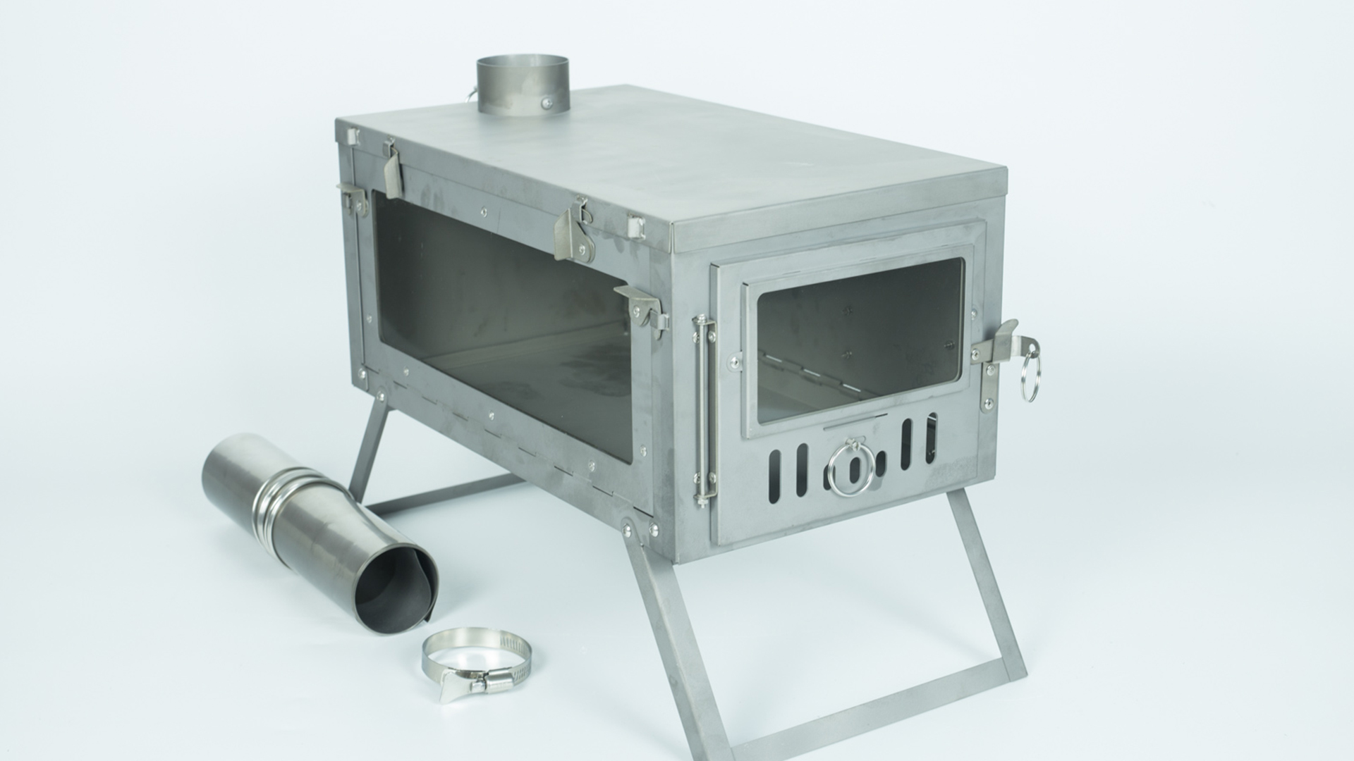 Best 6 Wood Burning Stove with Glass Window - Hot Tent Stoves